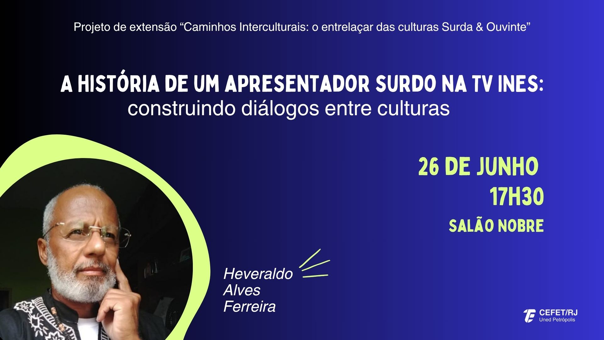 Cefet/RJ Petrópolis promove palestra sobre o diálogo entre as culturas ...